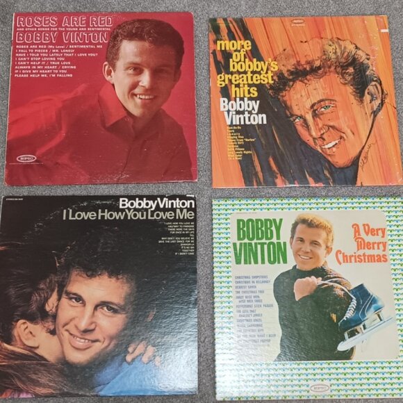 Media | Bobby Vinton 4 Album Bundle Roses Are Red Christmas Album ...